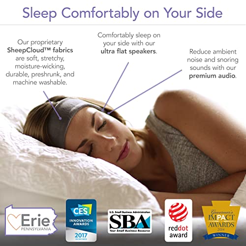 SleepPhones Wireless Sleep Headphones by AcousticSheep V8 | 24-Hour ...