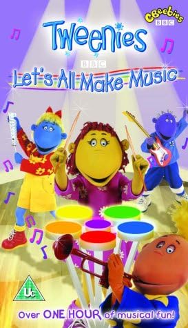 Tweenies - Let's All Make Music [VHS] [1999]: Colleen Daley, Justin ...