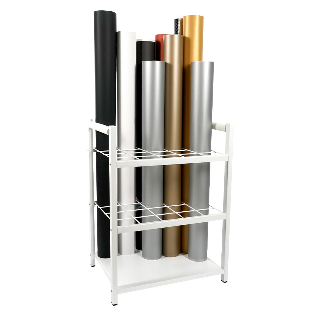 J JACKCUBE DESIGN Blueprint Storage Rack, Blueprint Metal Holder 20 ...