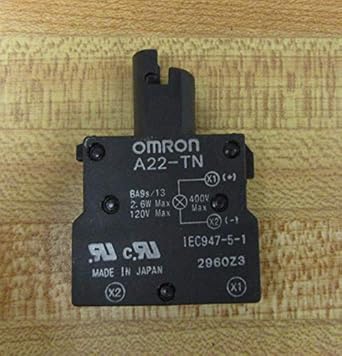 Omron A22-TN Lamp Socket, Direct Lighting: Electronic Component ...