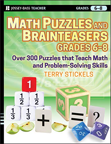 Amazon.com: Math Puzzles and Games, Grades 6-8: Over 300 Reproducible ...