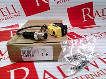 BANNER ENGINEERING QS18VN6FPQ5 INPUT: 10-30V DC, 6 IN PIGTAIL EURO ...