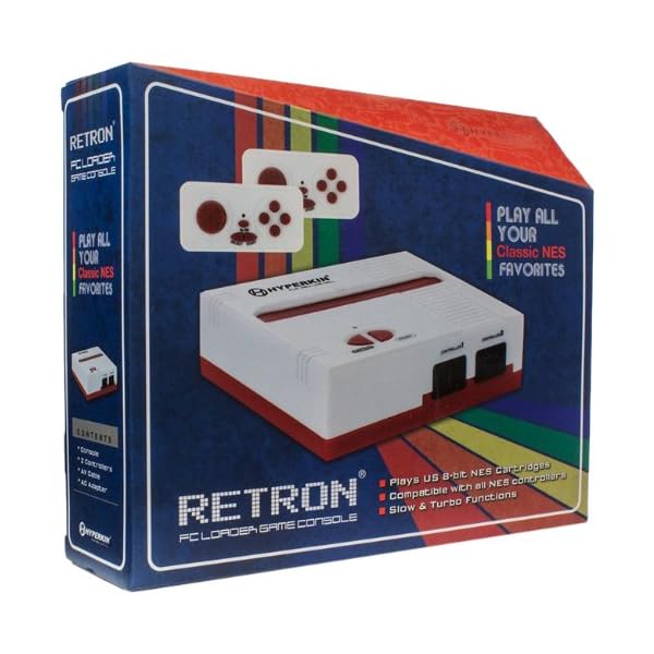Hyperkin RetroN 1 Gaming Console for NES (Red/ White) - Gamesmega