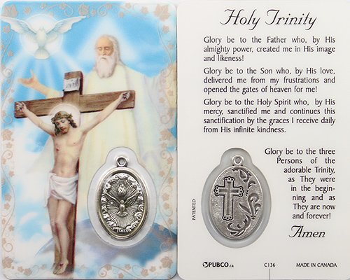 Holy Trinity, Prayer Card: Amazon.in: Office Products