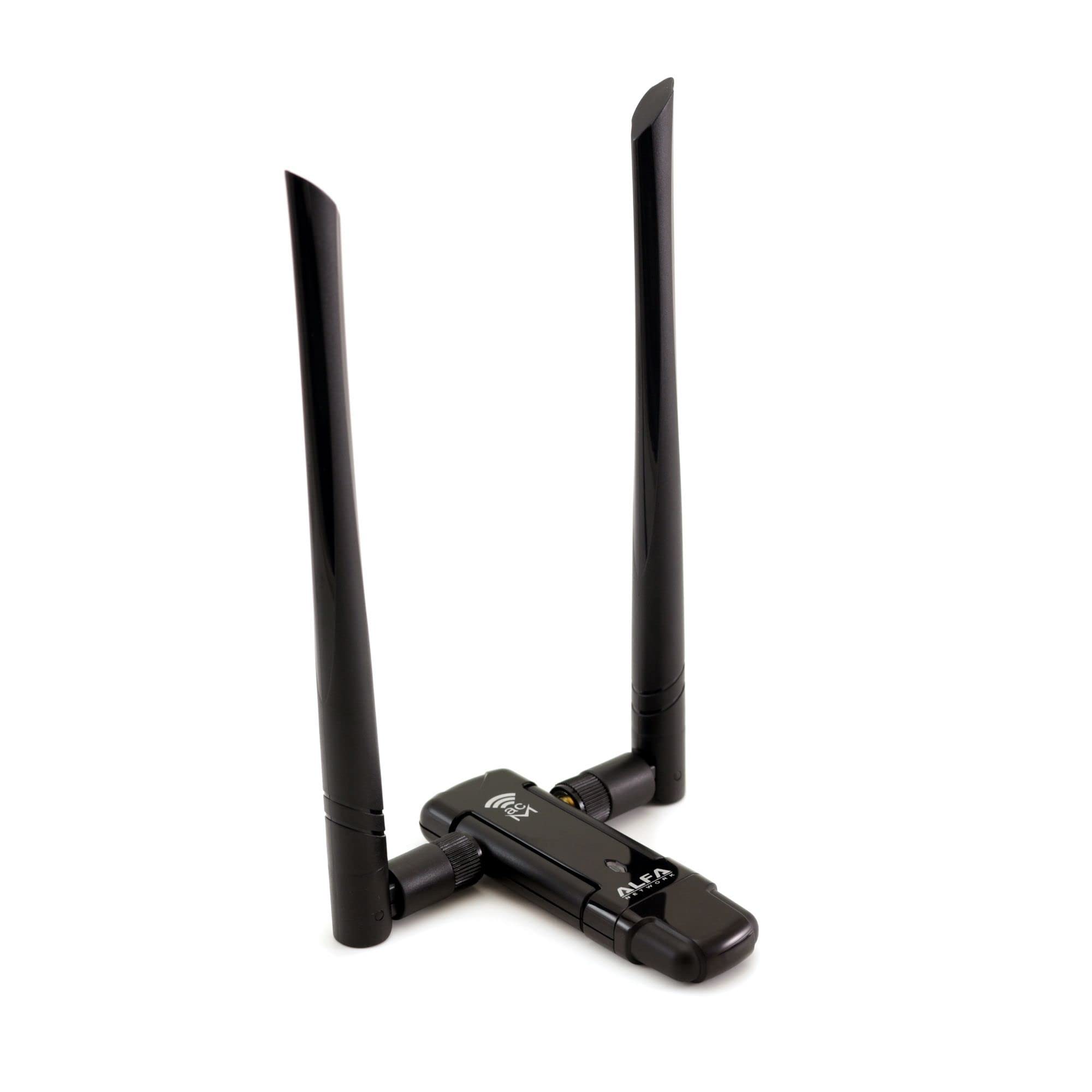 Mua Alfa Long-Range Dual-Band AC1200 Wireless USB 3.0 Wi-Fi Adapter w/2x 5dBi External Antennas ...