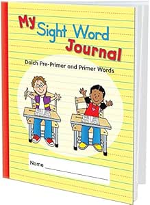 Amazon.com: Really Good Stuff My Sight Word Journals: Dolch Pre-Primer ...