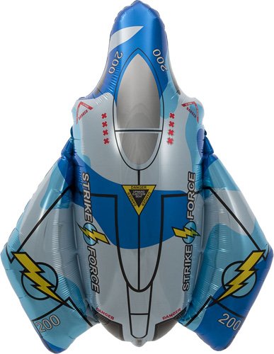 Amazon.com: Fighter Jet Foil Shaped Balloon: Health & Personal Care
