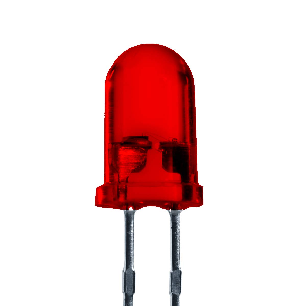 Lumetheus LEDs 5 mm Colour red Extra Super Bright 3000 mcd 25 Pieces 2 ...