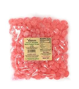Amazon.com : Claeys Sanded Candy Drops, Watermelon, 2 Pound : Hard ...