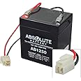 Amazon.com: AlveyTech 12 Volt Battery (5 Ah with Harness) - For the ...