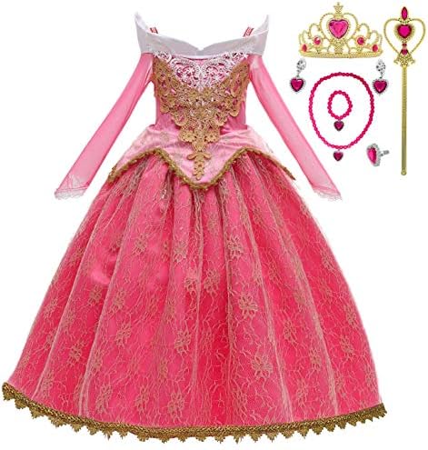 Romy's Collection Princess Toddler Girls Costume Dress Up Set (5-6 ...