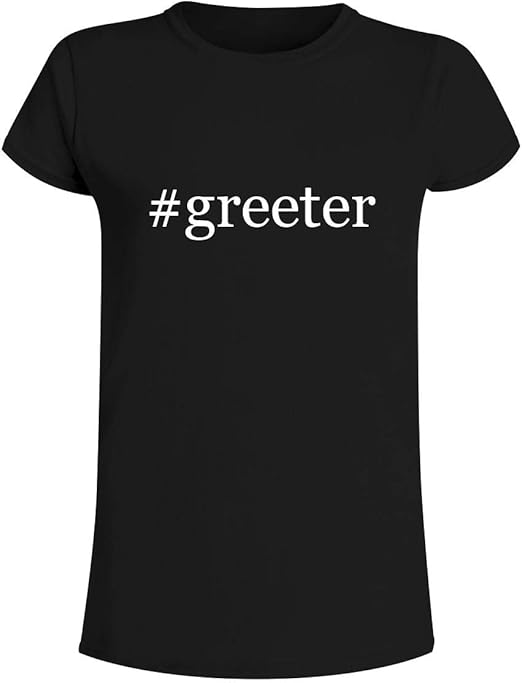 Amazon.com: #greeter - Women's Hashtag Soft Graphic T-Shirt: Clothing