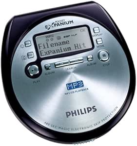 Amazon.com: Philips EXP431 Pocket MP3-CD Player with Song Title Display ...