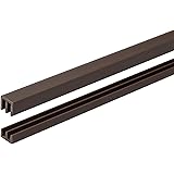 Amazon.com: 4 Ft. Long White Plastic Sliding Door Track Set for 1/4 ...