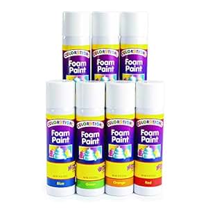 Amazon.com: Colorations Foam Paint, 8 oz. - Set of 7 (Item # BFPSET)