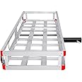 Amazon.com: IRONMAX Hitch Cargo Carrier, 60” x 22” x 7” Trailer Hitch ...