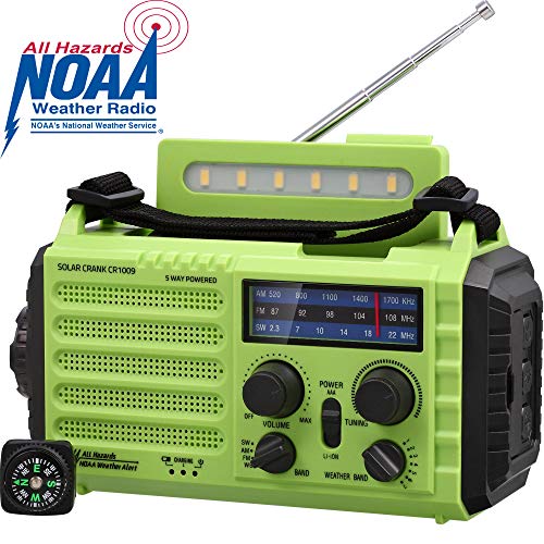 Bestway Innovations Llc Noaa Emergency Weather Alert Radio, Solar Hand ...