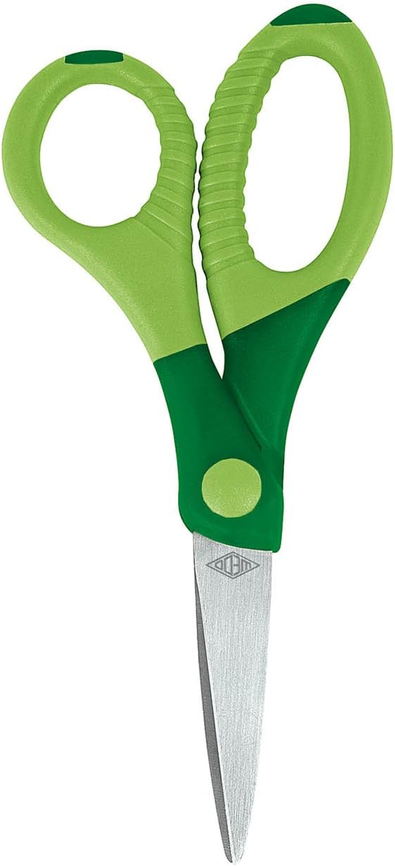Wedo 13 cm Grippy Craft Scissor – Green – BigaMart