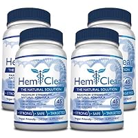 HemClear for Hemorrhoids - Vegan, 100% Natural Formula for Hemorrhoid ...