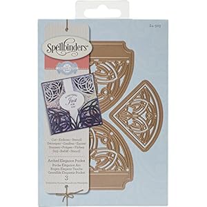 Spellbinders "Arched Elegance Pocket" Dies: Amazon.co.uk: Kitchen & Home