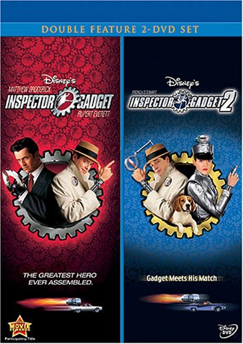 Inspector Gadget Double Feature dvd cover (1999/2003) R1 Custom