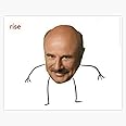Amazon.com - Rise, Dr. Phil Sticker Vinyl Bumper Sticker Decal ...