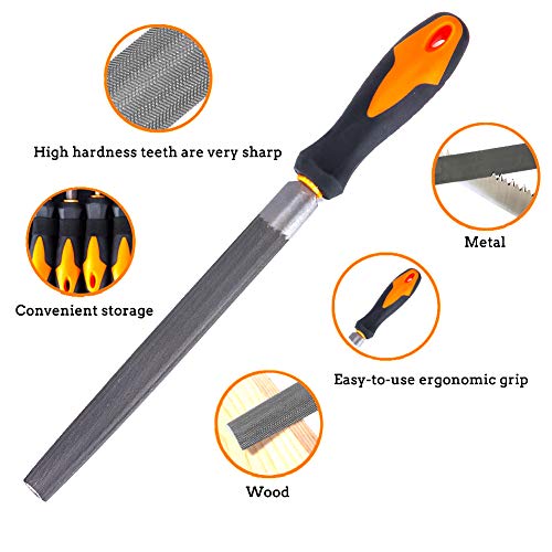 17Pcs File Tool Set with Carry Case,Premium Grade T12 Drop Forged Alloy ...