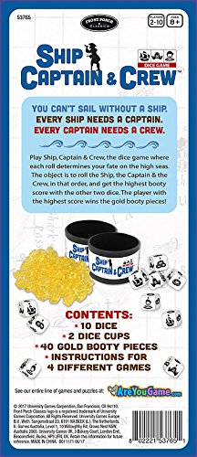 Ship Captain & Crew Dice Game | Pricepulse