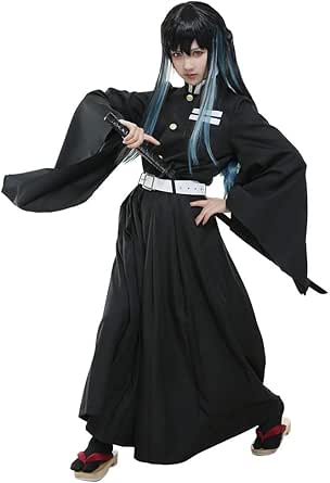 miccostumes Mens Mist Pillar Muichiro Tokito Cosplay Costume Uniforms ...