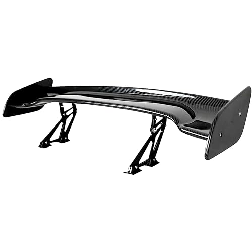 RoyalParts 54 Inch Universal Rear Spoiler, Carbon Fiber PRO Style Trunk ...