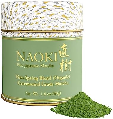 Naoki Matcha Organic Ceremonial First Spring Blend - Authentic Japanese ...