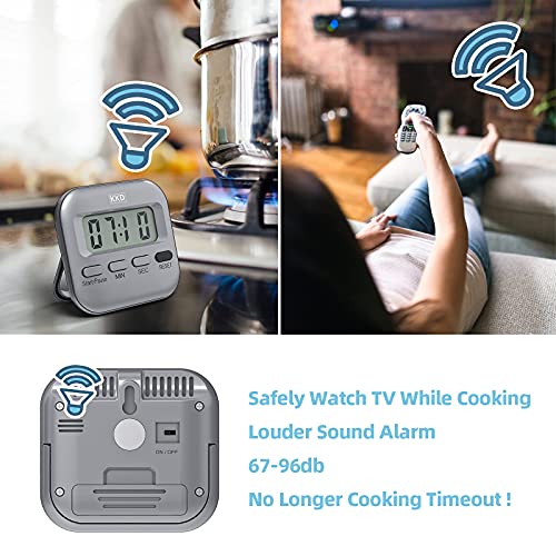 Digital Kitchen Timer Clear Digits With Minutes And Seconds Button