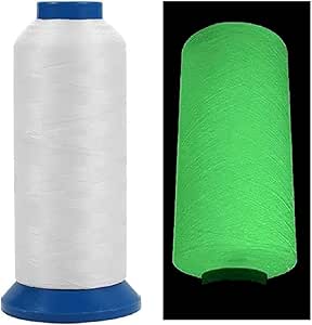 Amazon.com: TcJ-Chen 3000Yards / 2700M Glow in The Dark Embroidery ...