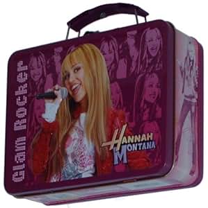 Amazon.com: Hannah Montana Tin Lunch Box (33874.mrn): Kitchen & Dining