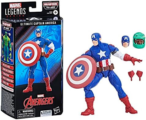 Marvel Hasbro Marvel Legends Series: Ultimate Captain America Ultimates ...