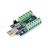 JESSINIE 10-Channel ADC Data Acquisition Module 12Bit AD Sampling Module STM32F103C6T6 Analog ...