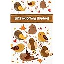 Bird Watching Journal For Kids: Cute Birds Children Record Notebook ...