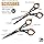 Luxury Professional 6" Hairdressing Barber Scissors Set Hair Cutting ...