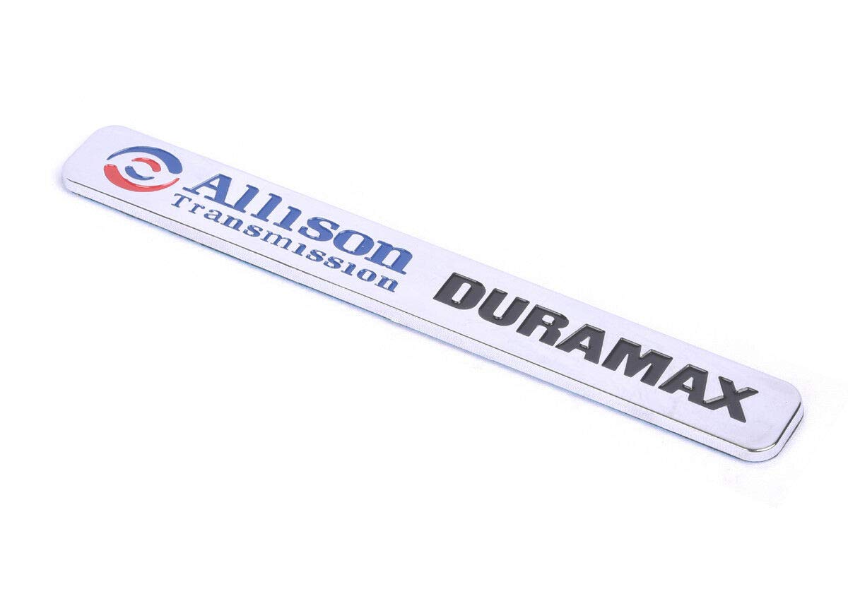 Mua 2x Allison Transmission Duramax Hood Emblem 3D Nameplate Badge ...