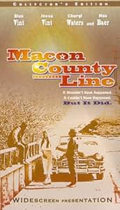 Amazon.com: Macon County Line [VHS]: Alan Vint, Cheryl Waters, Geoffrey ...