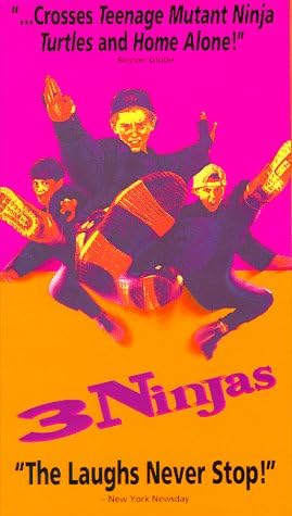 Amazon.com: Three Ninjas [VHS]: Victor Wong, Michael Treanor, Max ...