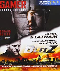 Pack: Gamer + Blitz [Blu-ray]: Amazon.es: Gerard Butler, Jason Statham, Mark Neveldine, Elliott ...