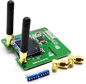 Amazon.com: MMDVM Duplex Hotspot Module Dual Hat with 0.96 OLED Display V1.47 Support P25 DMR ...
