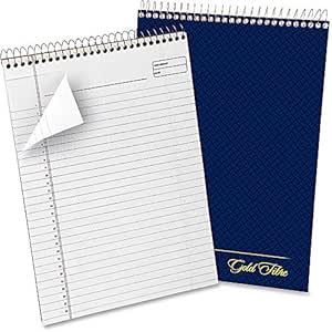 AMPAD Gold Fibre Project Planner, Top-Wire Bound, 8-1/2" x 11-3/4 ...