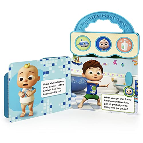 Cocomelon JJ's Potty Time 3-Button Potty Training Sound Board Book ...
