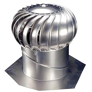 Turbine & Base Unit, 14" Mil - Roof Vents - Amazon.com