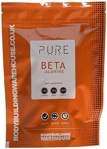 Bodybuilding Warehouse Pure Beta Alanine Powder – Amino Acid Supplement ...