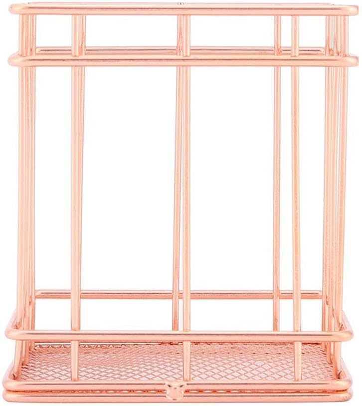 Ritte Rose Gold Baskets, Rose Gold Storage Basket, Metal Storage ...