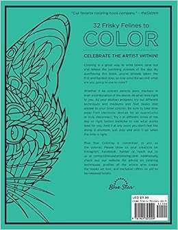 Amazon.com: Adult Coloring Book: Stress Relieving Cats (9781941325209 ...