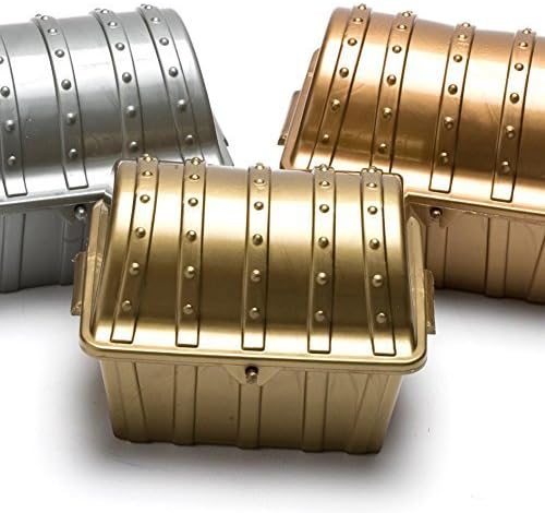 Plastic Pirate Treasure Chest by Century Novelty: Amazon.co.uk: Toys ...
